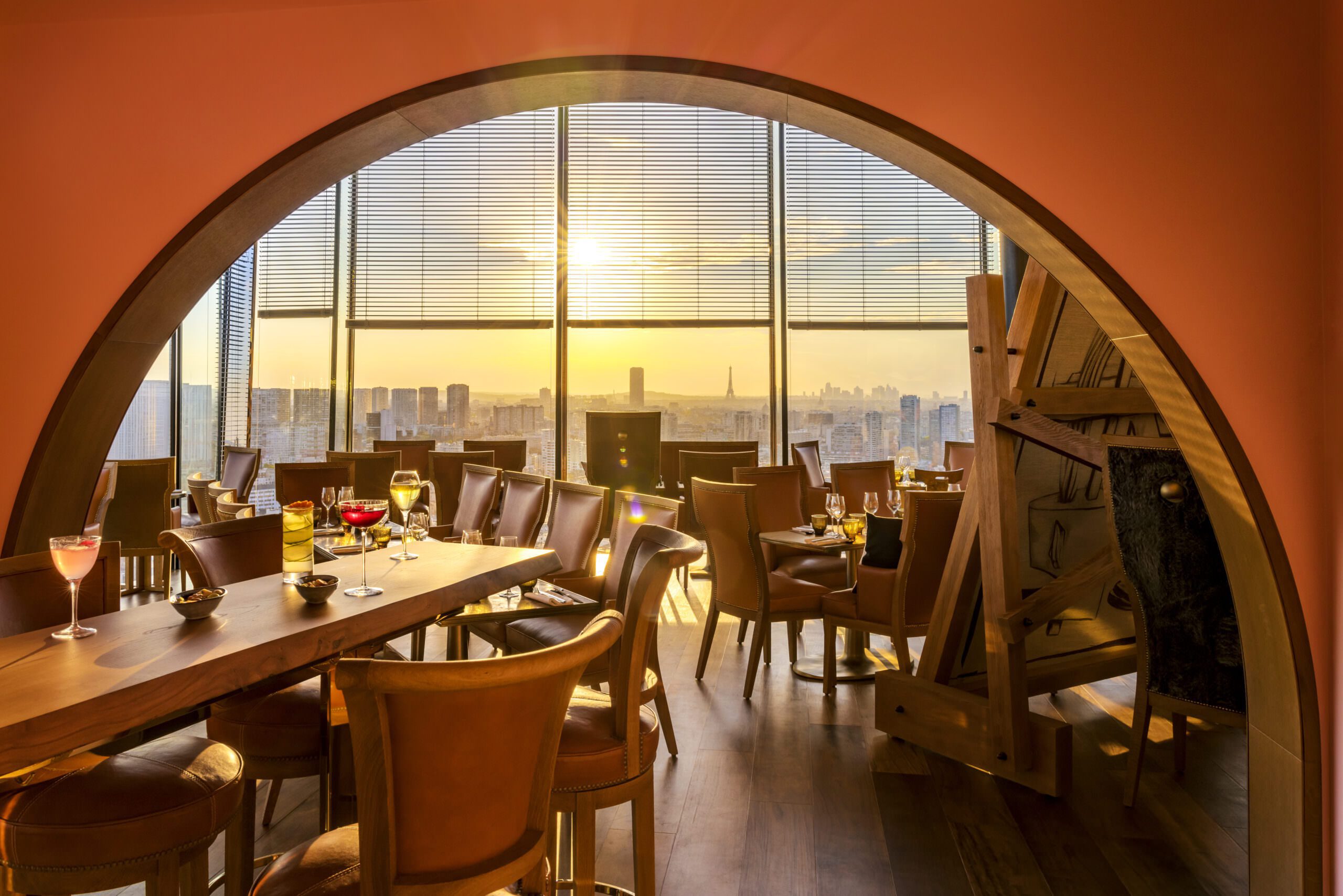 TOO Restaurant 360 Panoramic View Of Paris Too H tel